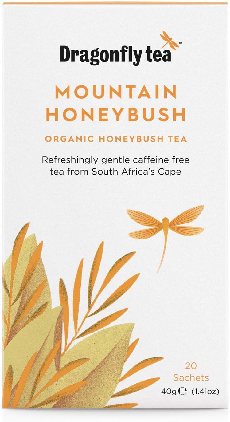 Dragonfly Tea Organic Mountain Honeybush Tea (pack of 4): Amazon.co.uk ...