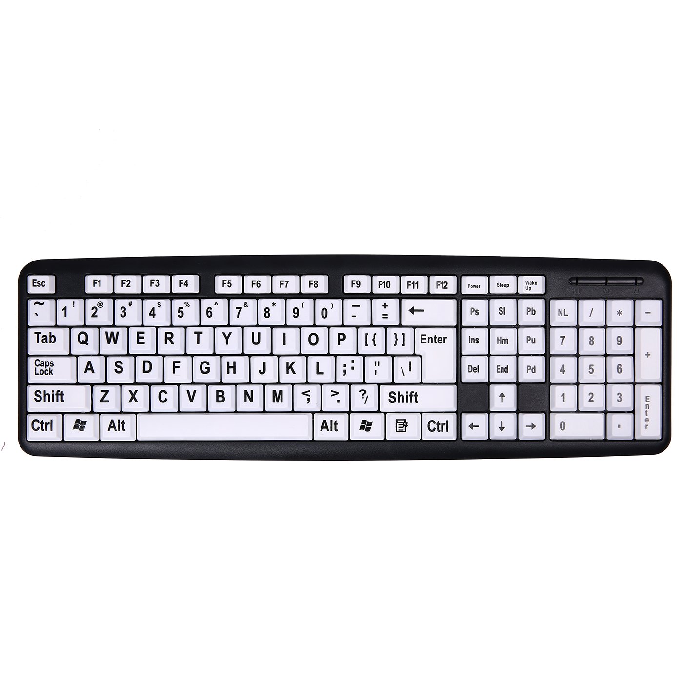Mua Brokevsco Large Print Computer Keyboard | Visually Impaired ...