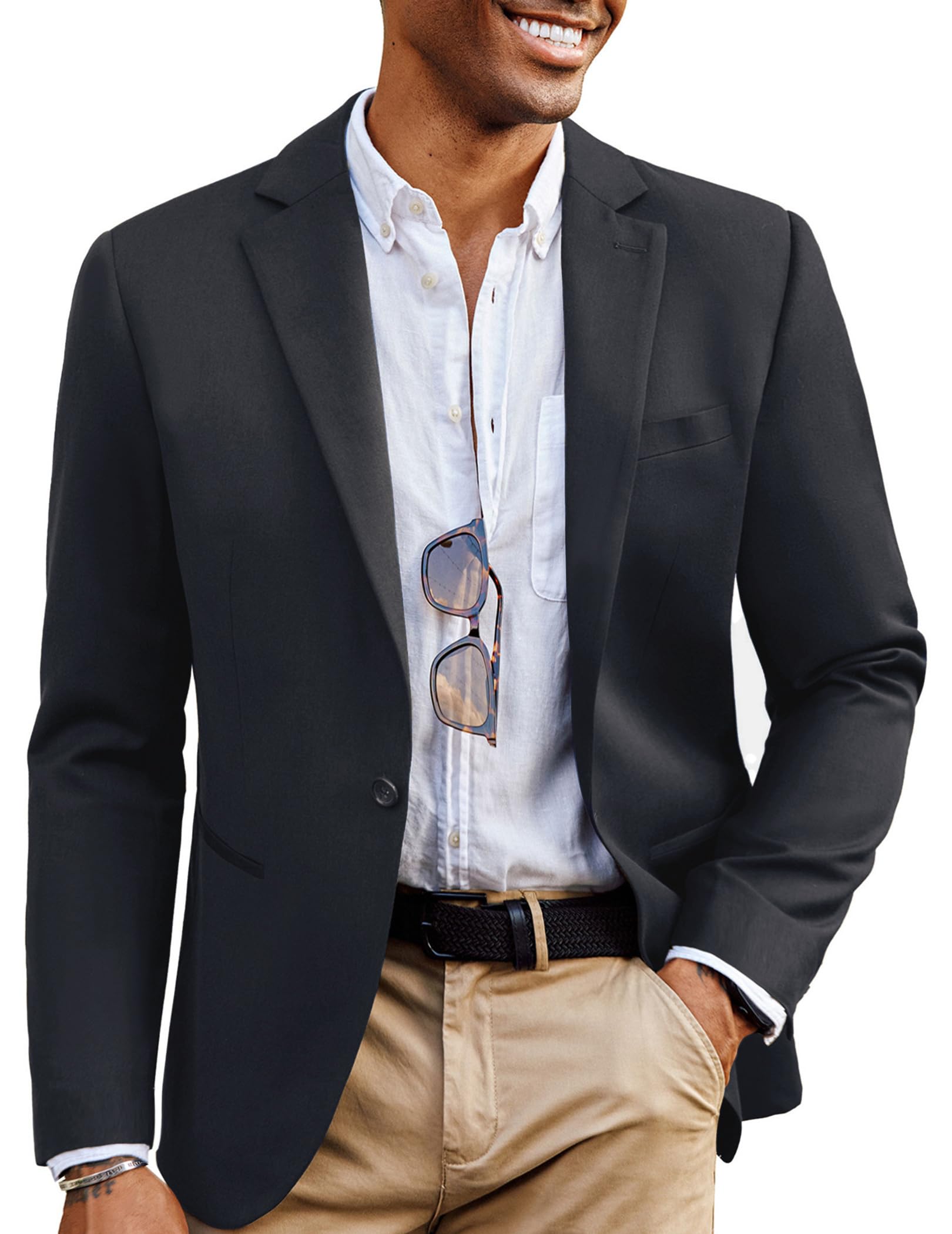 PJ PAUL JONES Mens Blazers Vintage Wool Blend Sport Coat Jacket One ...