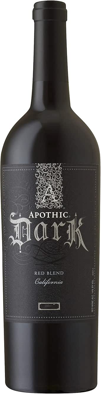 Apothic Dark Red Blend, 750 ml at Amazon's Wine Store