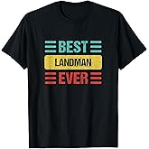 Amazon.com: Landman Shirts & Gifts Landman T-Shirt Unisex-Adults Black ...