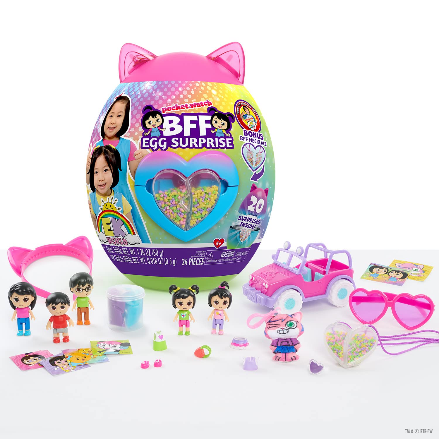 Mua Just Play EK World BFF Egg Surprise with Accessories, Kitty-Shaped ...