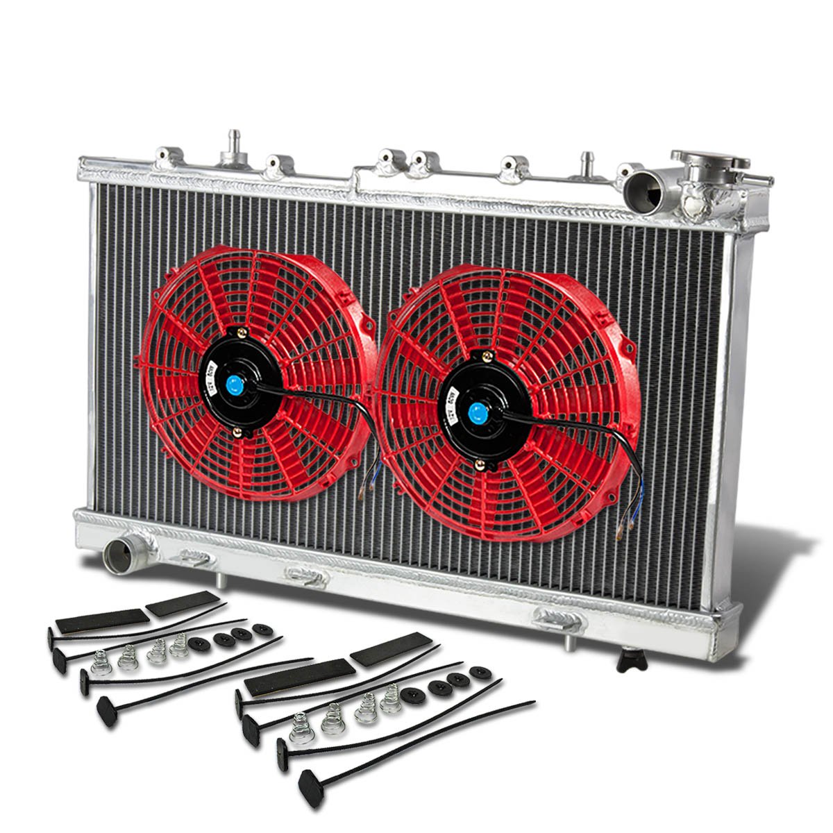 Amazon.com: For Nissan Sentra B13/B14 SER 2.0L MT Aluminum Racing 2-Row ...