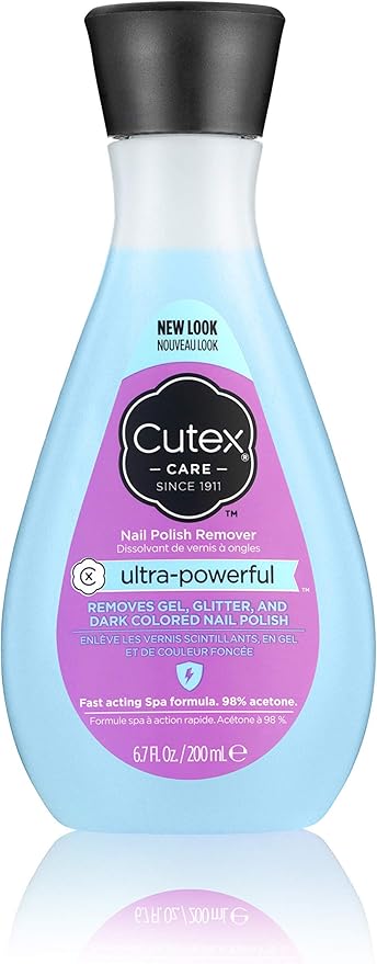 Cutex Nail Polish Remover Ultra-Powerful - 200 ml: Buy Online at Best ...