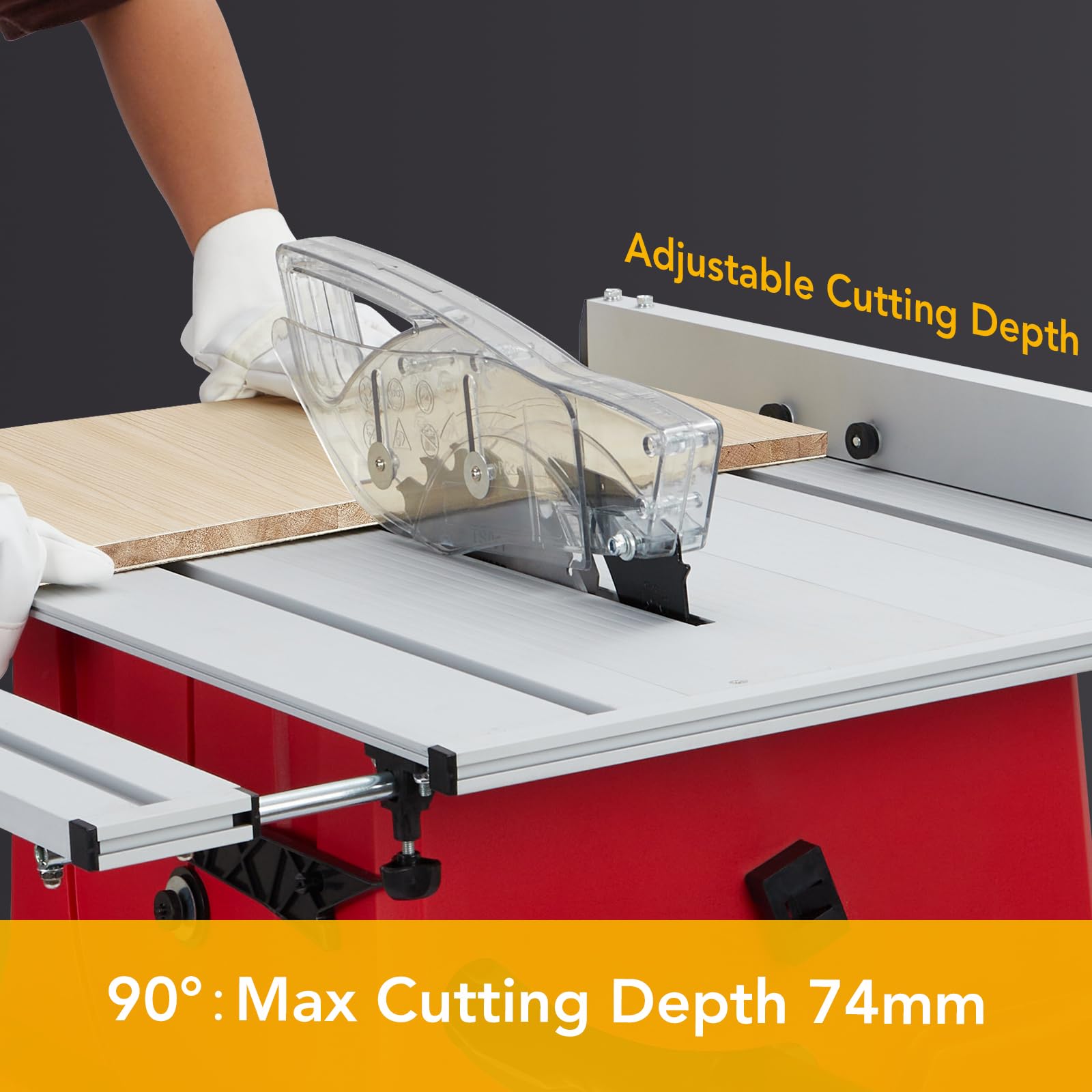 Mua 10inch 15A 5000RPM Portable Table Saw with Stand & Safety Switch ...