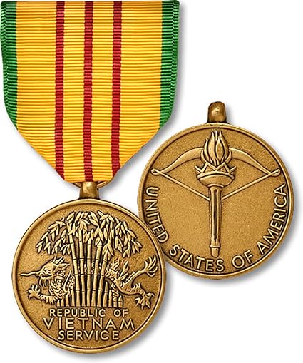 Amazon.com : Vanguard Full Size Vietnam Service VSM Medal Award ...