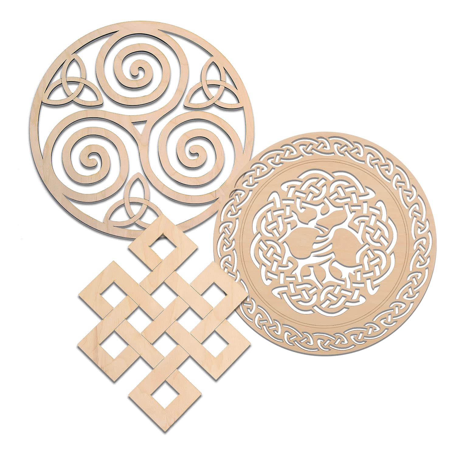 Fourth Level Mfg 12 3pcs Set B Triskelion Tree Life | Desertcart OMAN