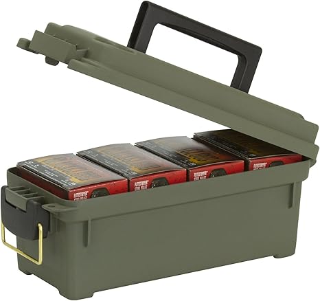 Amazon.com: Plano Field Box Shot Shell Box Shotgun Shell Case OD Green ...
