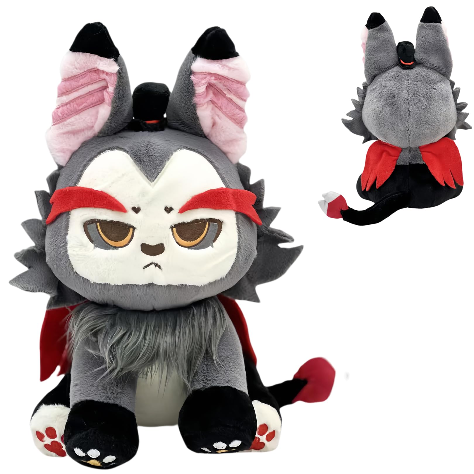Mua Alastor Plush Hazbin Hotel Doll, New Hazbin Hotel Plush Husk Meow ...