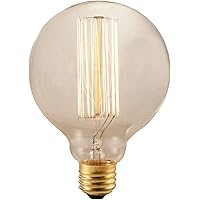 Bulbrite Incandescent G30 Medium Screw Base (E26) Light Bulb, 40 Watt ...