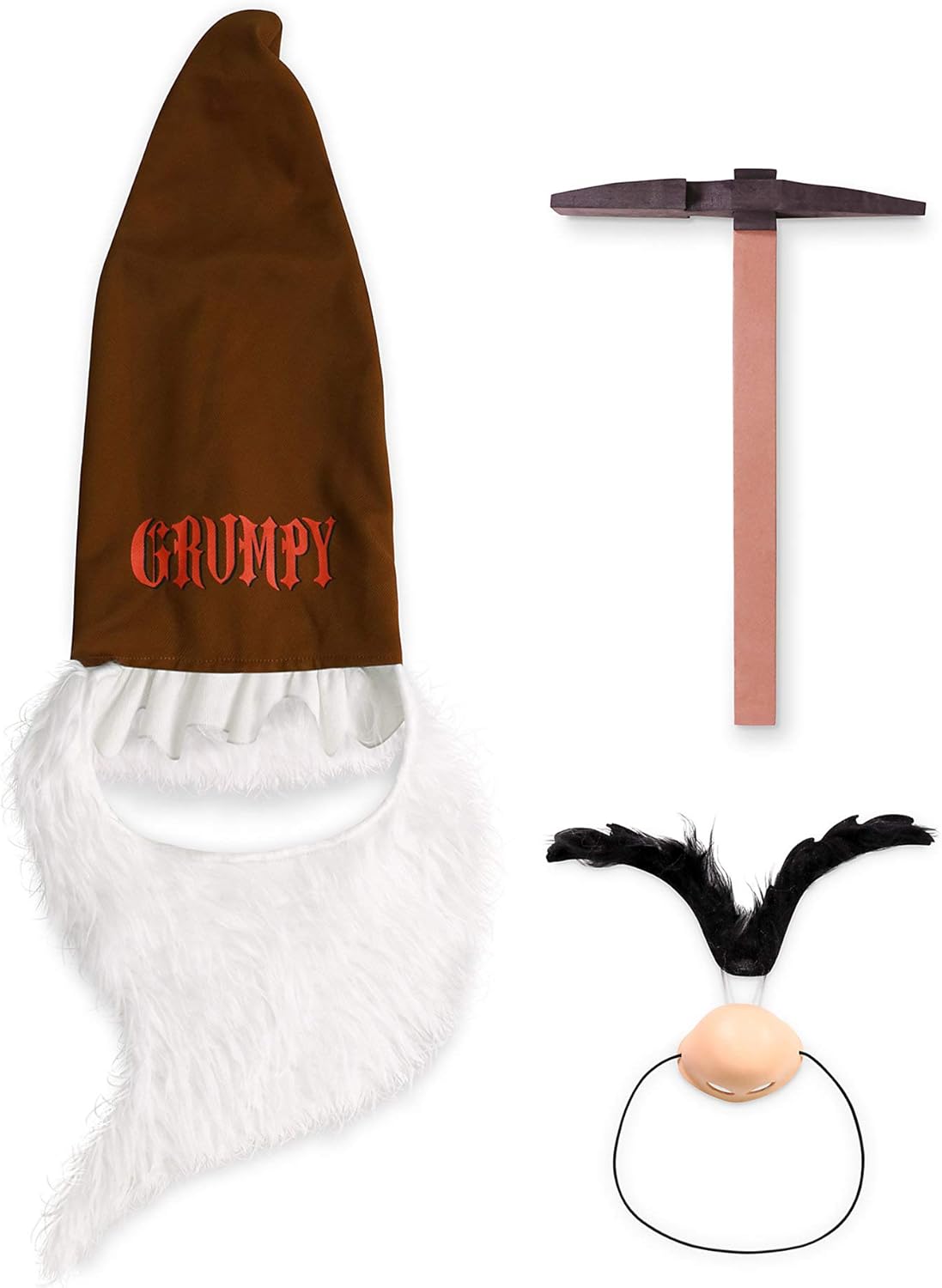 Amazon.com: Disney Grumpy Costume Accessory Set for Adults – Snow White ...