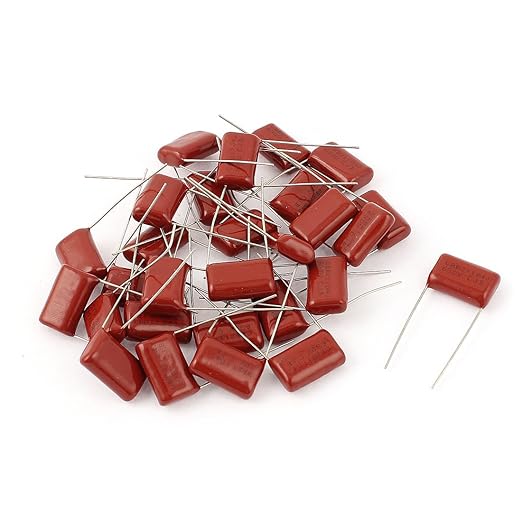 104J 630V 0.1uF Components Metallized Polyester Film Capacitors 28Pcs ...