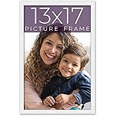 Amazon.com - 35x15 Frame White Real Wood Picture Frame Width 0.75 ...