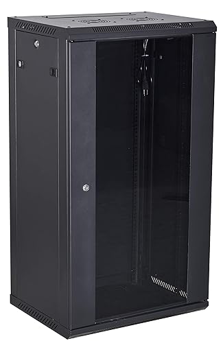 KENUCO Professional Wall Mount Network Server Cabinet Enclosure 19-Inch ...