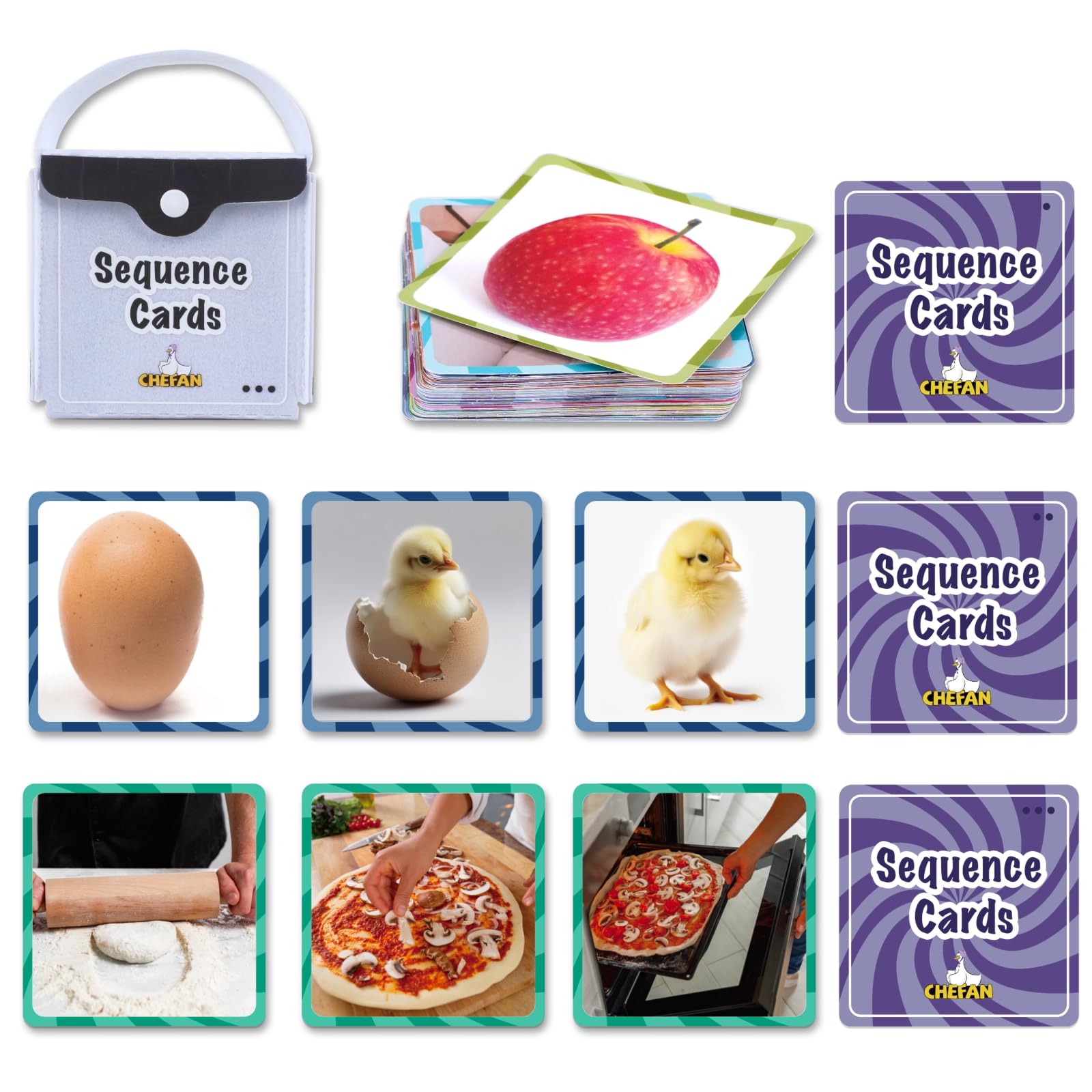 Mua Sequence Cards, Sequence Game for Kids, Spark Cards for Storytelling, Daily Routine Cards ...