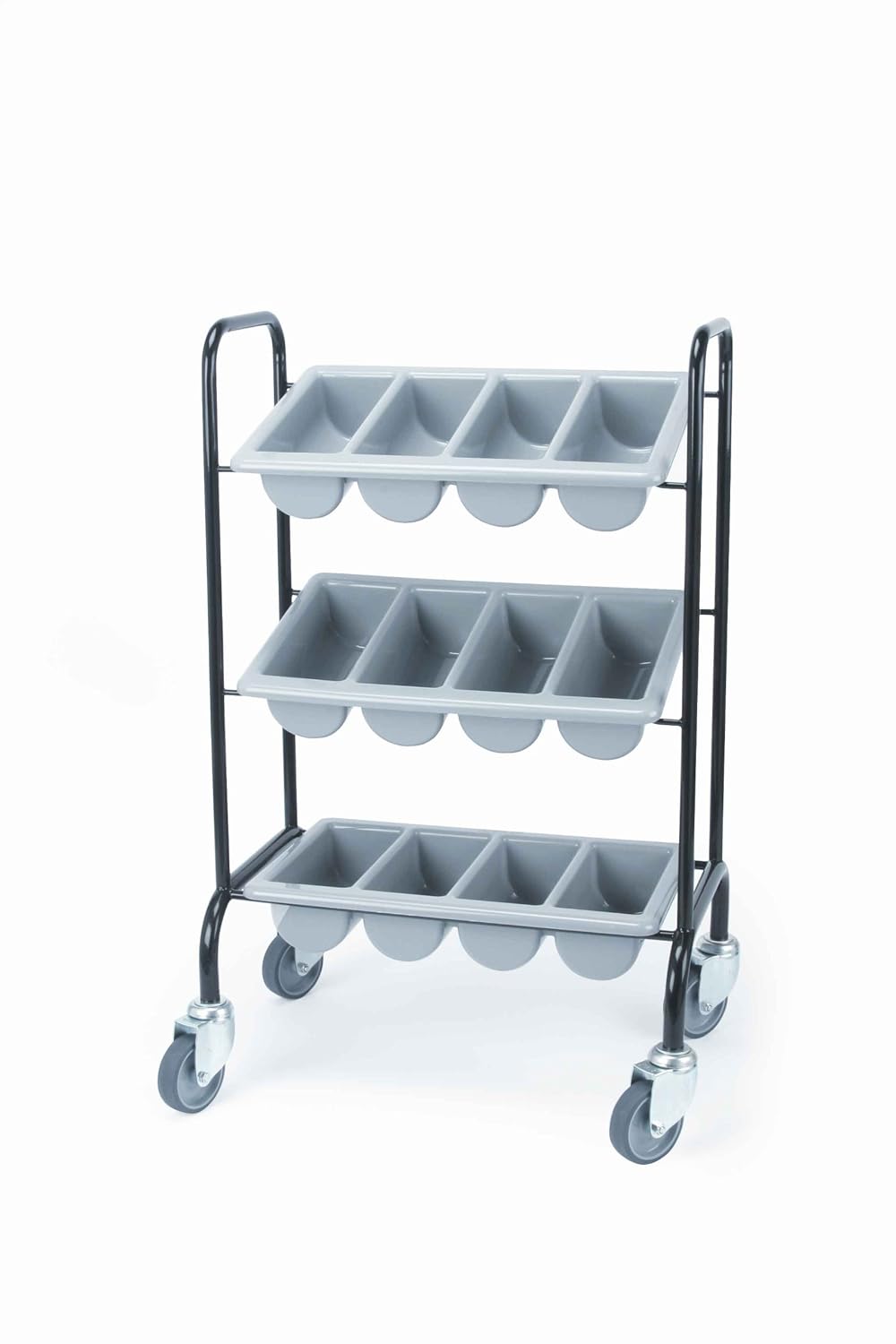 Cutlery Trolley (Grey) - Ideal for hotel and restaurant kitchens ...
