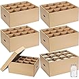 Amazon.com: Menkxi 6 Pieces Mason Jar Storage Boxes 32 oz Canning Boxes ...