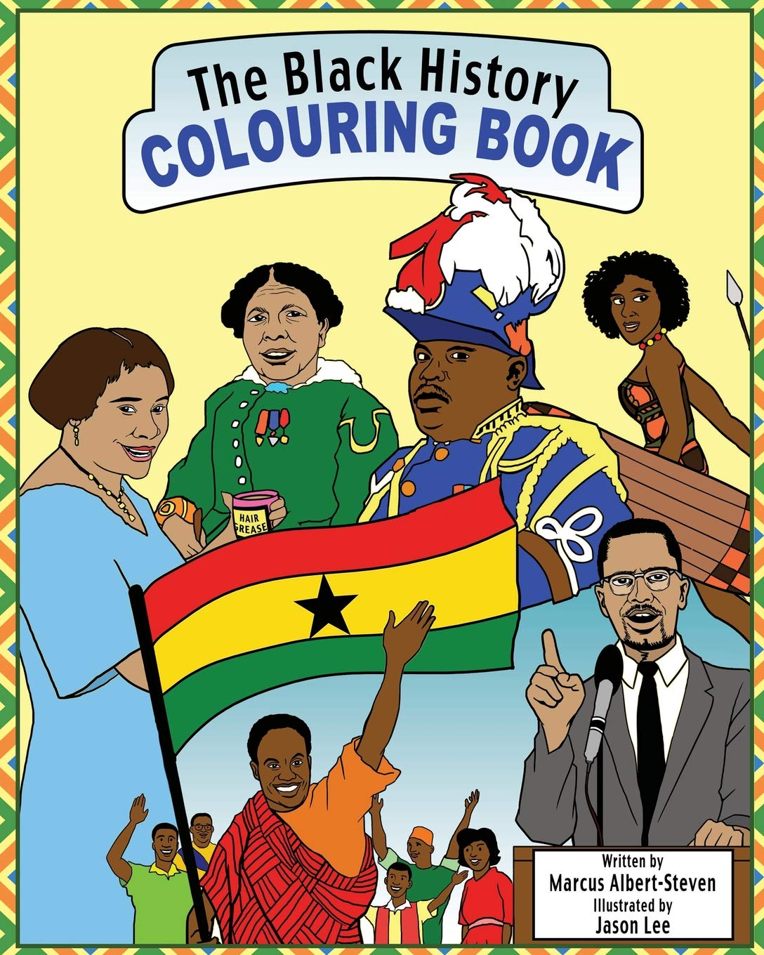 The Black History Colouring Book Volume 1 Black Baby Books Black The Black History Colouring Book Volume 1 Black Baby Books Black