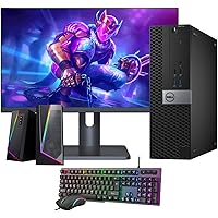 Dell Optiplex Gaming Desktop Computer, Intel Core i5 Up to 3.6GHz, AMD ...