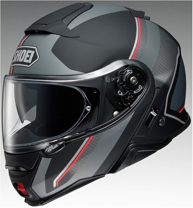 Amazon.com: Shoei Neotec II Helmet - Excursion (Medium) (Matte Grey ...