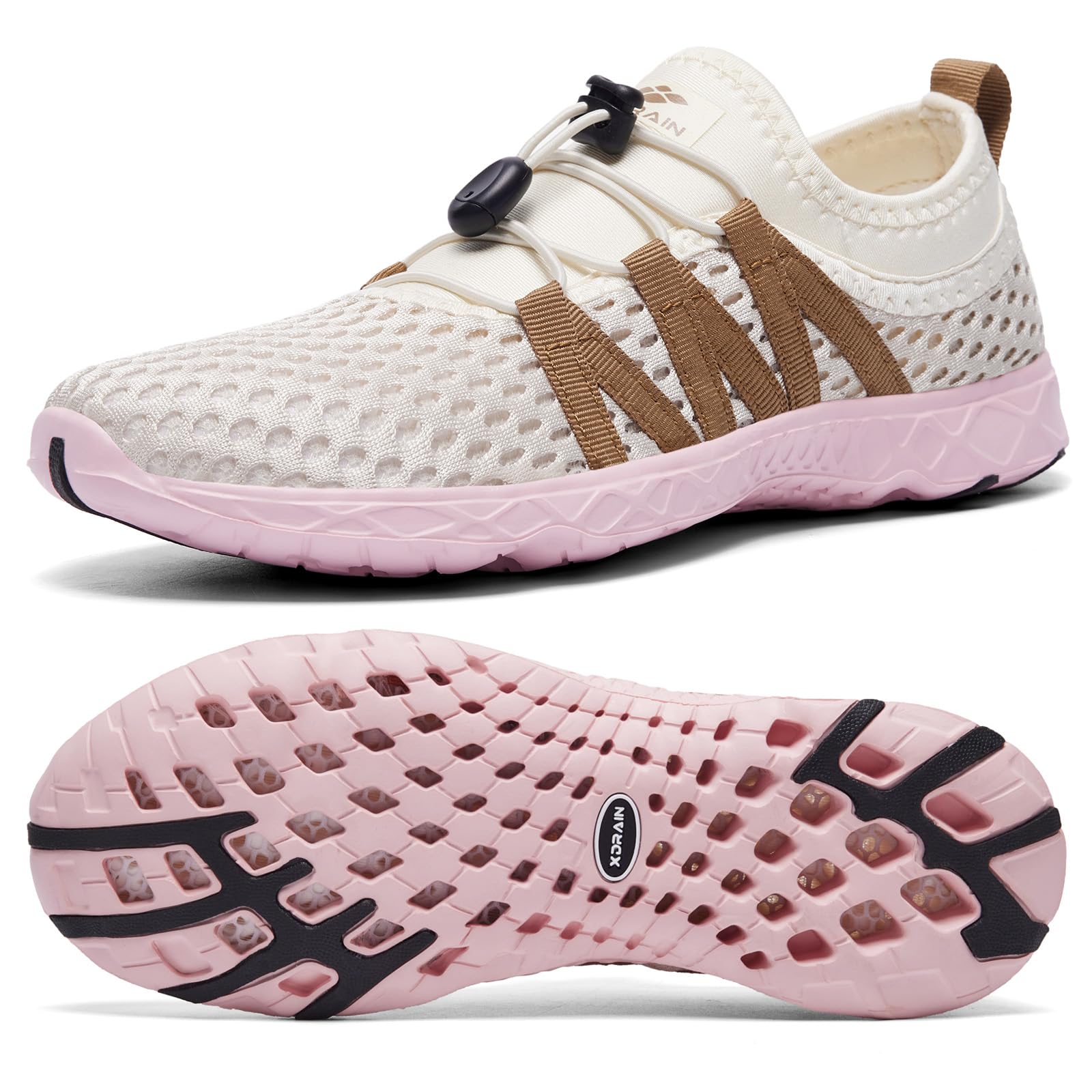 ALEADER Womens Water Shoes Quick Drying Aqua Swimming Shoes for Beach ...