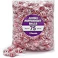 Amazon.com : Jumbo Mint Balls Peppermint Hard Candy Bulk - 2 Pounds ...