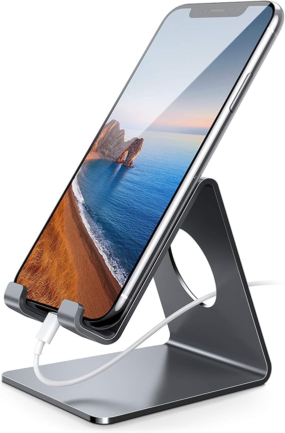 Lamicall Cell Phone Stand, Phone Dock : Cradle, Holder: Amazon.co.uk ...