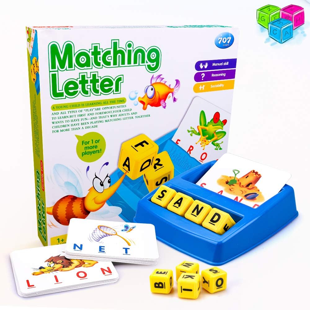Matching Letter For Kids Boys Alphabet Letter Word Match For 2 6 Year