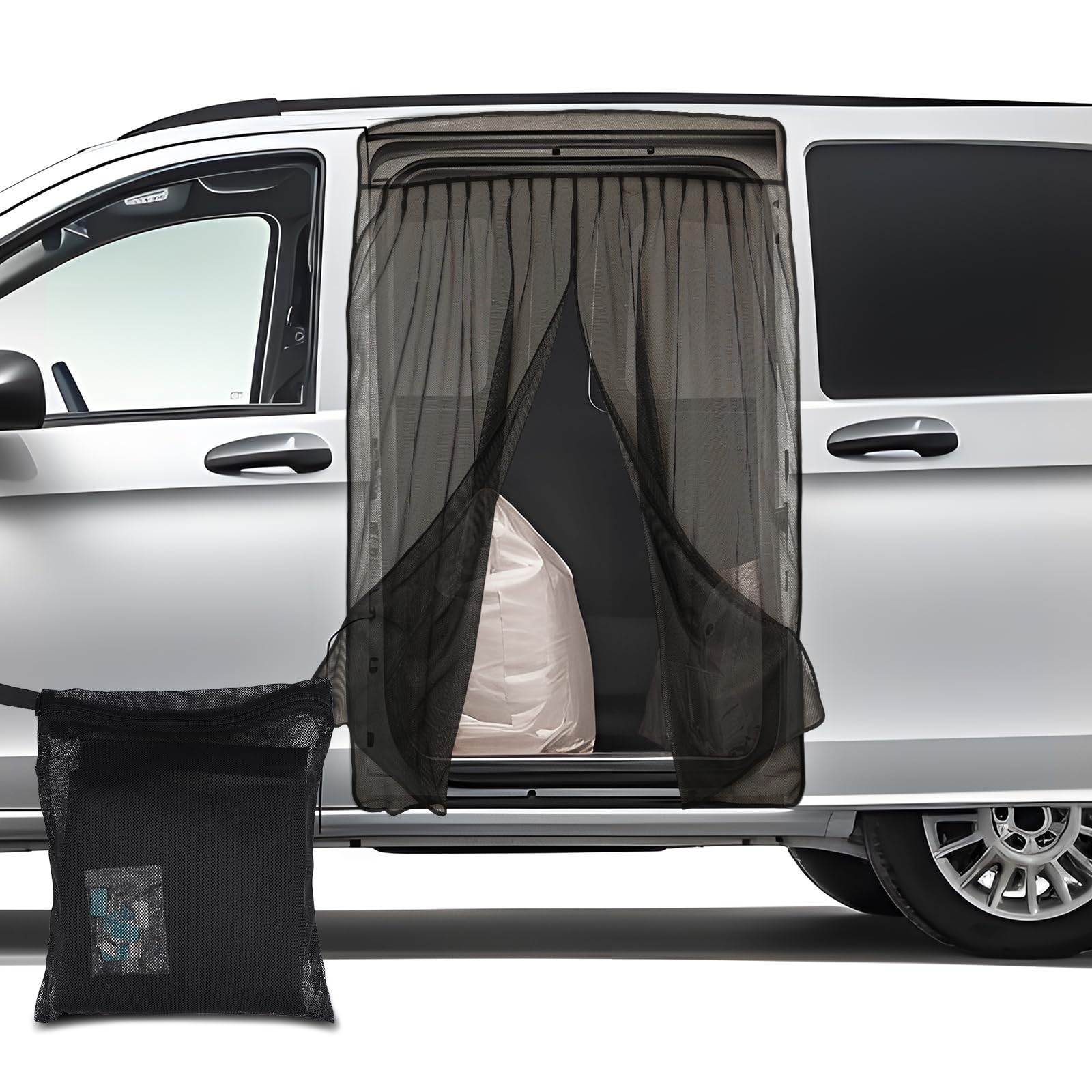 RVINGPRO Van Bug Screen for Sprinter, Universal Size Magnetic Mosquito ...