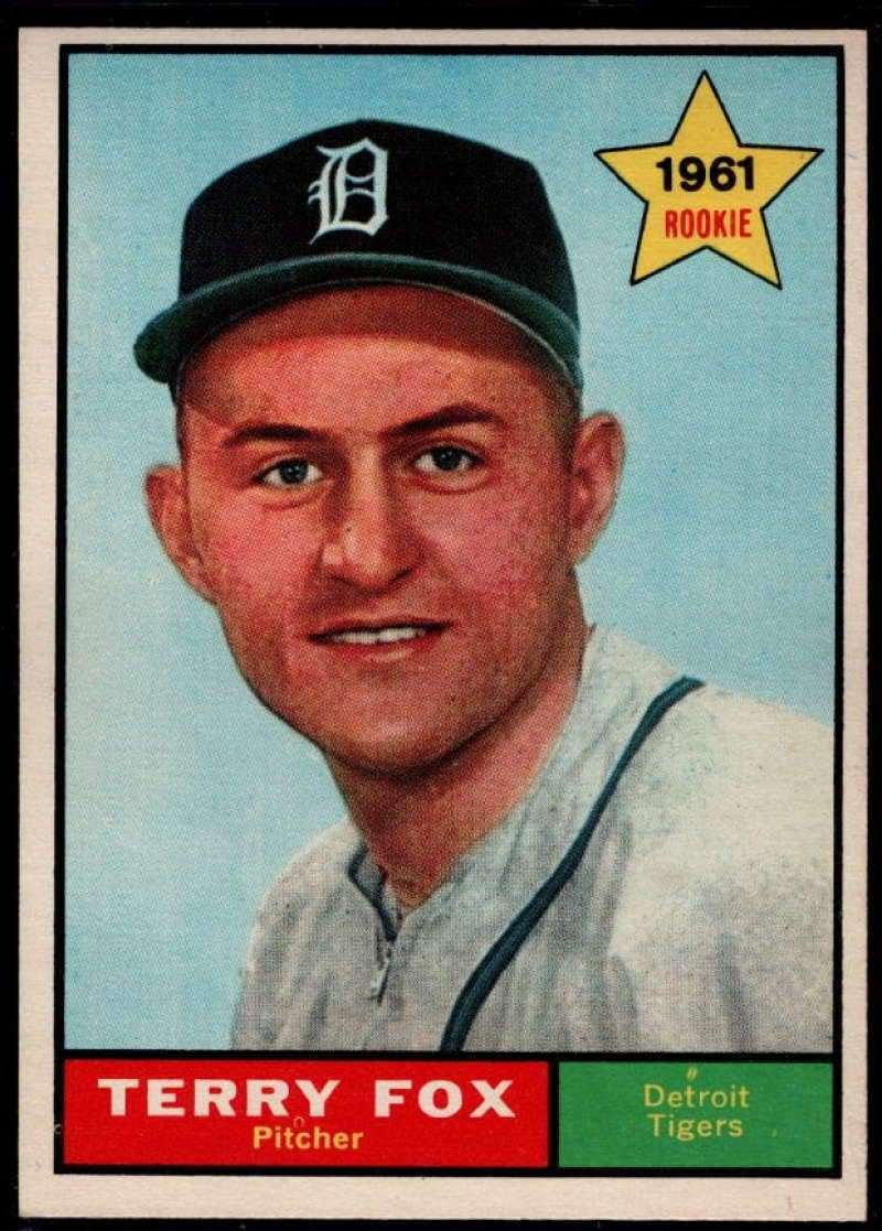 Amazon.com: 1961 Topps 459 Terry Fox EX/NM: Collectibles & Fine Art