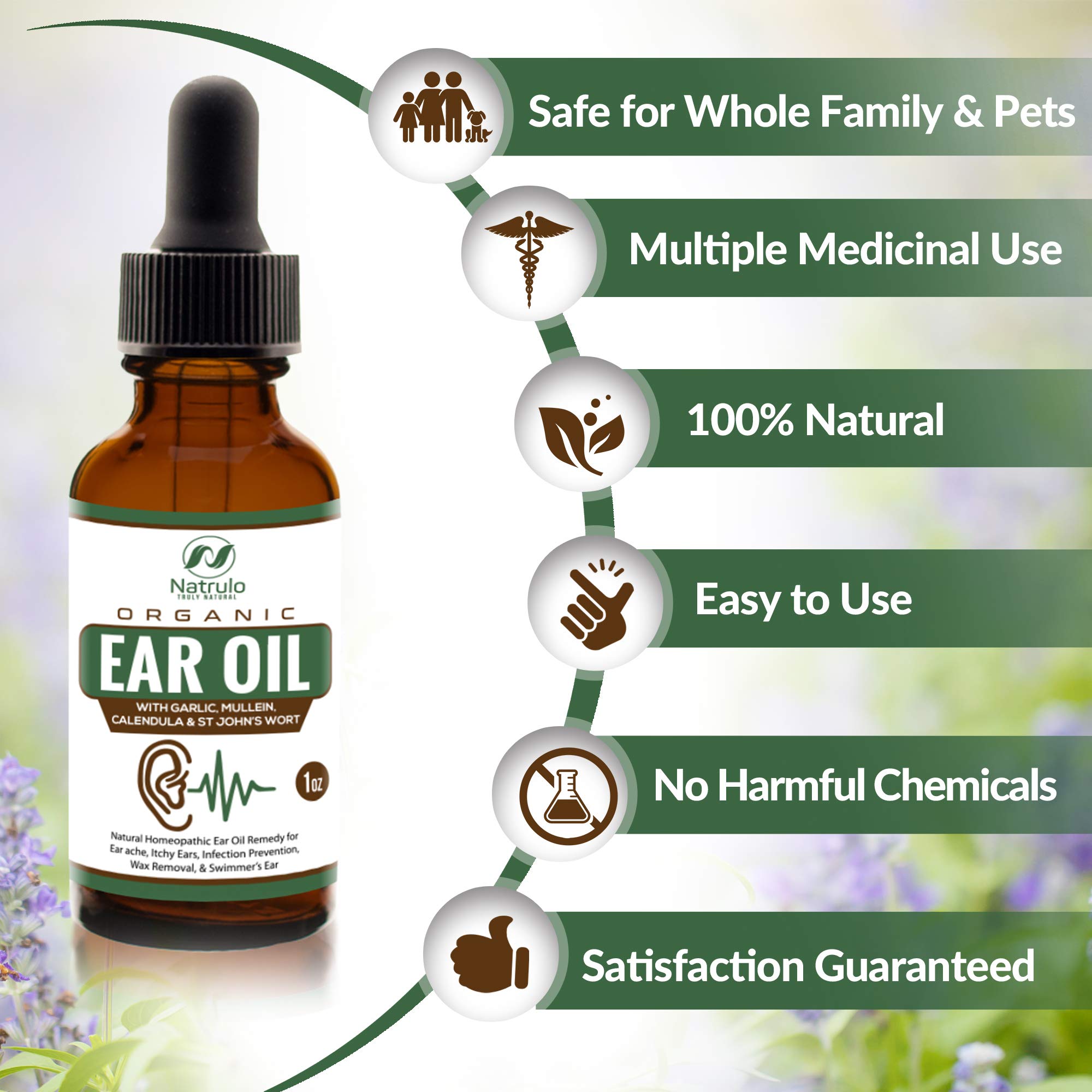 Organic Ear Oil for Ear Infections – Natural Eardrops for Infection ...