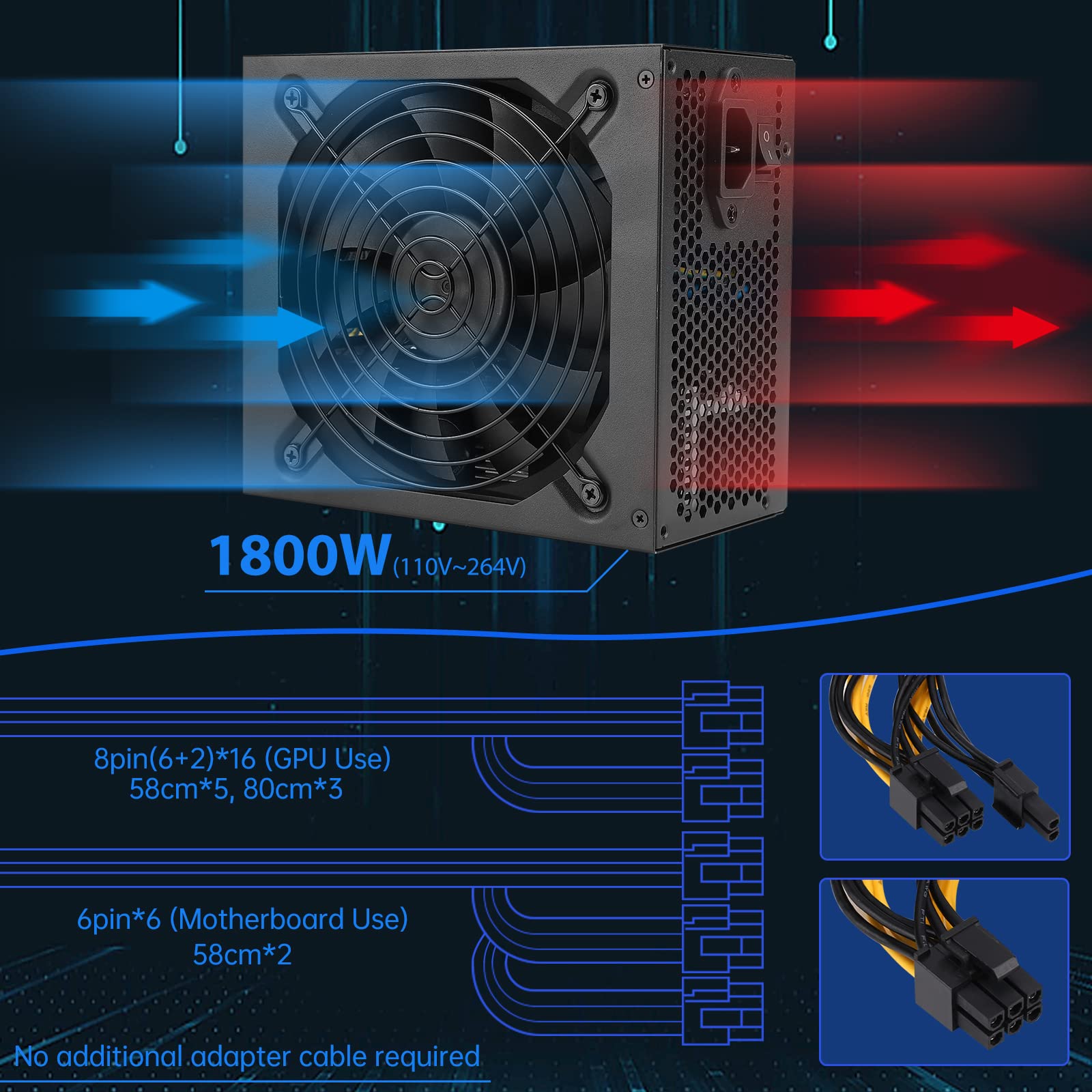 Mua SUOHUI Complete Mining Rig Case trên Amazon Mỹ chính hãng 2025 | Fado