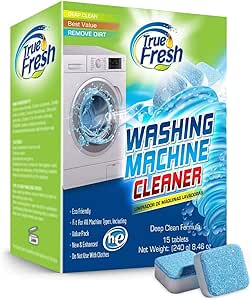 Amazon.com: True Fresh Washing Machine Cleaner Tablets, 15 Solid Deep ...