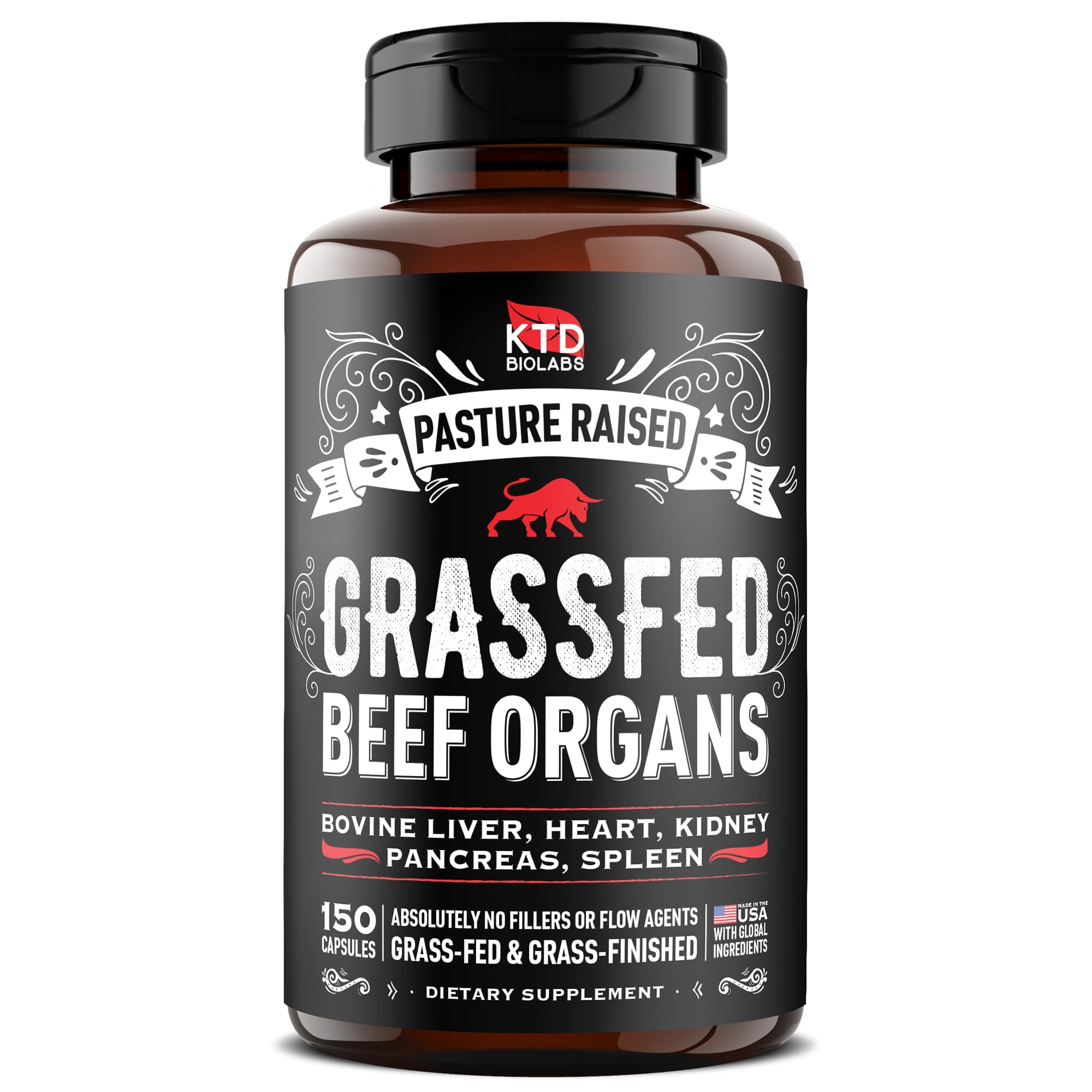 Mua Grass Fed Beef Organ Supplement - Supports Whole Body Wellness ...