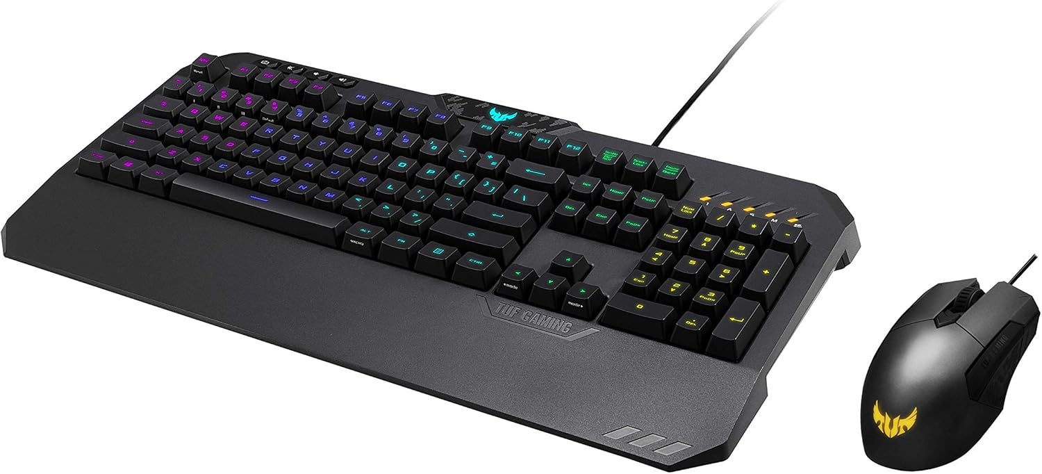ASUS TUF Gaming K5 RGB Keyboard with Tactile Mech-Brane Key Switches ...