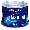 Amazon.com: Verbatim BD-R 25GB 16X Blu-ray Recordable Media Disc - 50 Pack Spindle : Electronics