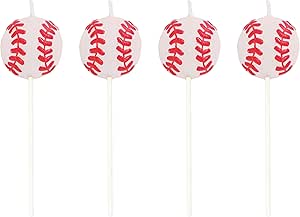 Amazon.com: Creative Converting 4 Count Sports Fanatic Baseball Shaped ...