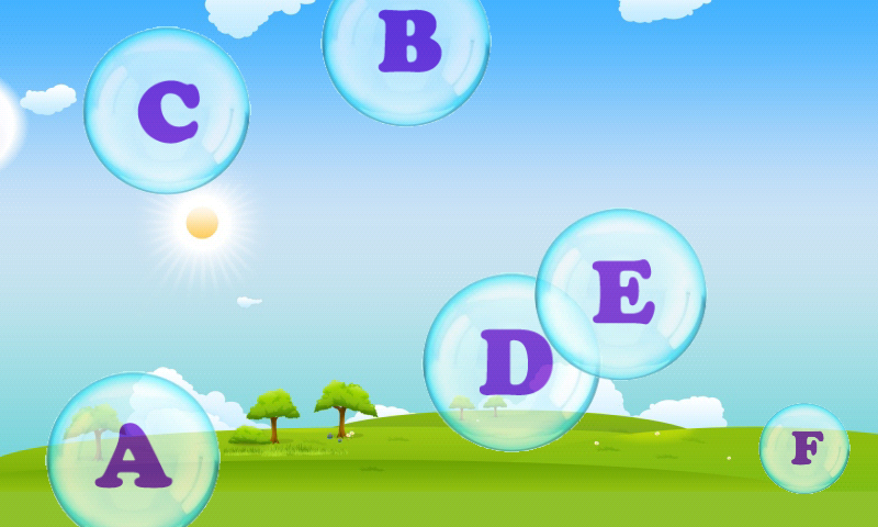 Learn Alphabet with Bubbles:Amazon.com:Appstore for Android