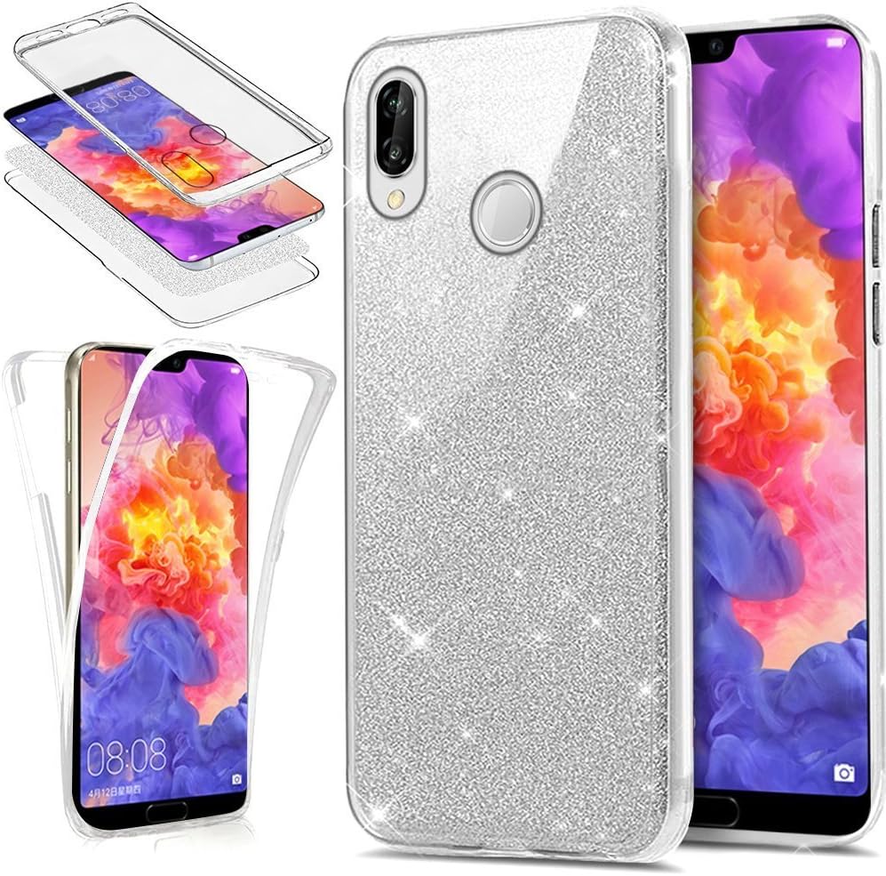 Uposao Coque pour Huawei P20 Lite Coque 360 Degré Intégral Avant et ...