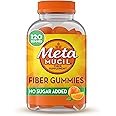 Amazon.com: Metamucil Fiber Gummies for Adults, No Sugar Added Orange ...