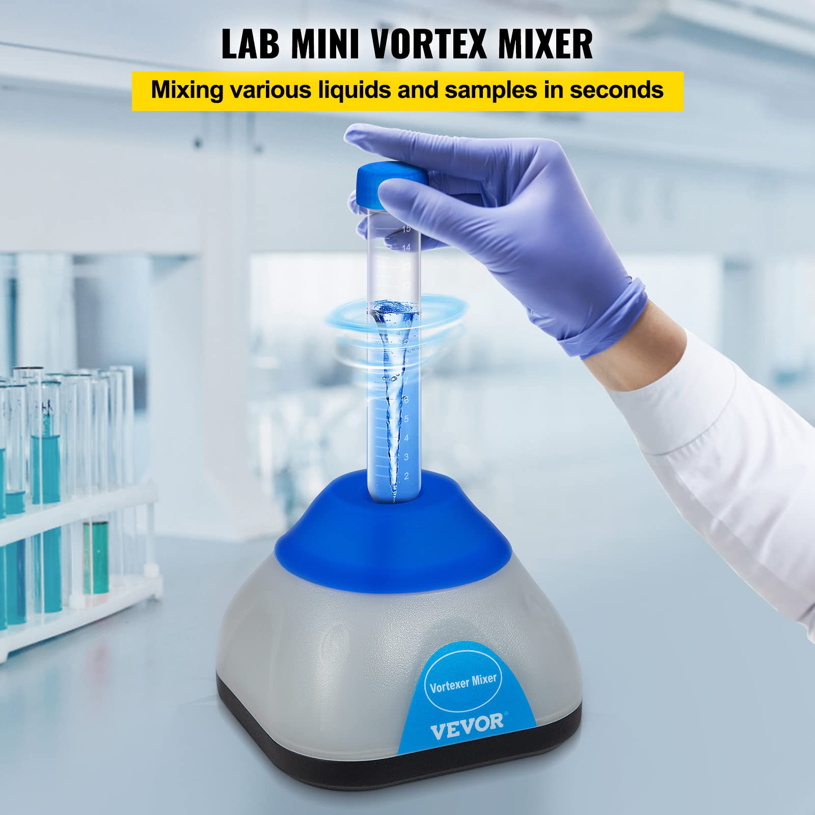 Mua VEVOR Vortex Mixer, 3000rpm Mini Vortex Mixer Shaker, Touch ...