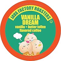 Amazon.com: Java Factory Coffee Pods Vanilla Flavored Coffee Compatible ...