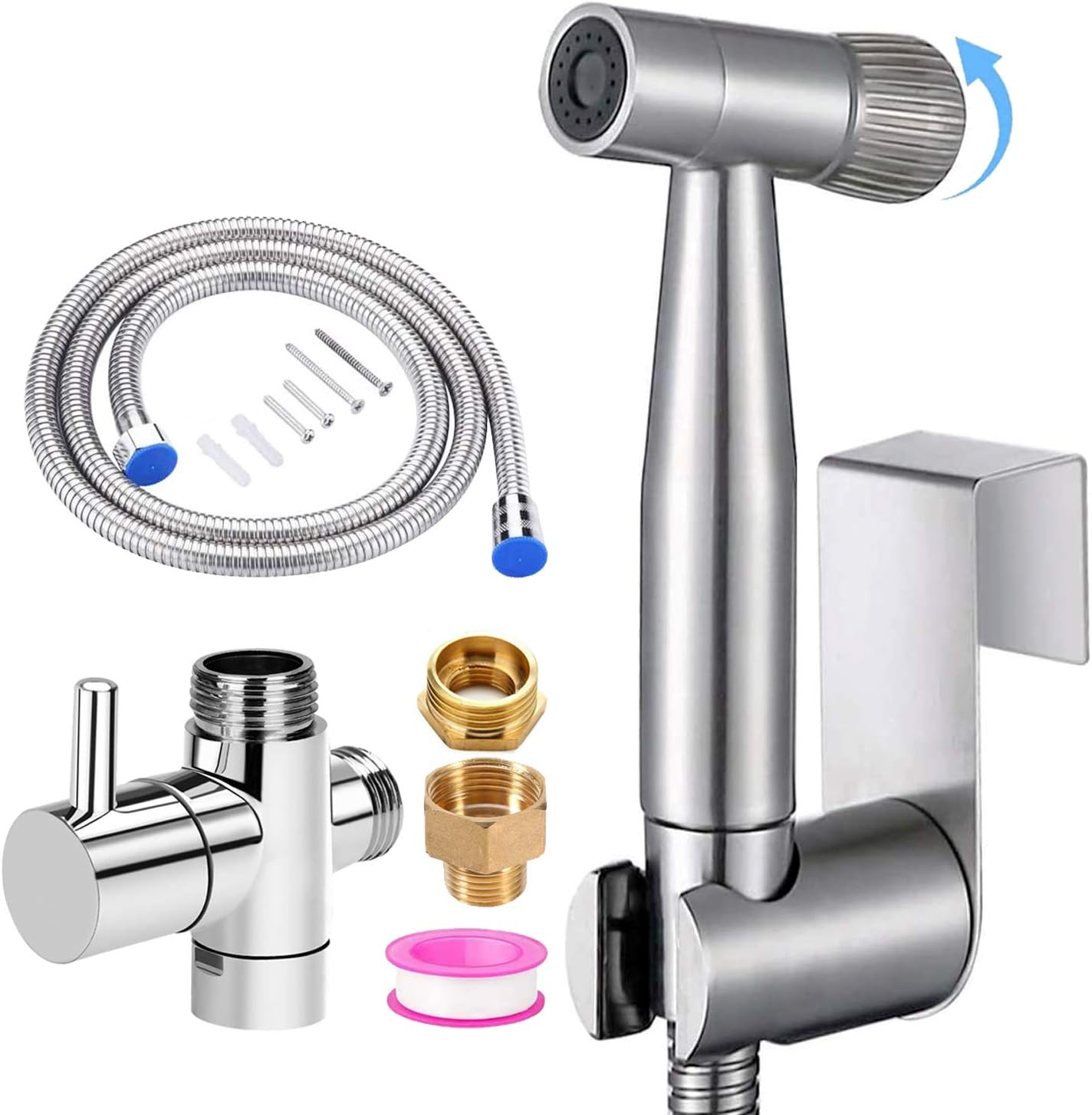 Handheld Bidet Sprayer for Toilet with Superior Pressure Control Knob ...