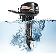 Amazon.com: LENJKYYO Hangkai Outboard Motor,18HP 2 Stroke Outboard Motor, Water Cooling System ...
