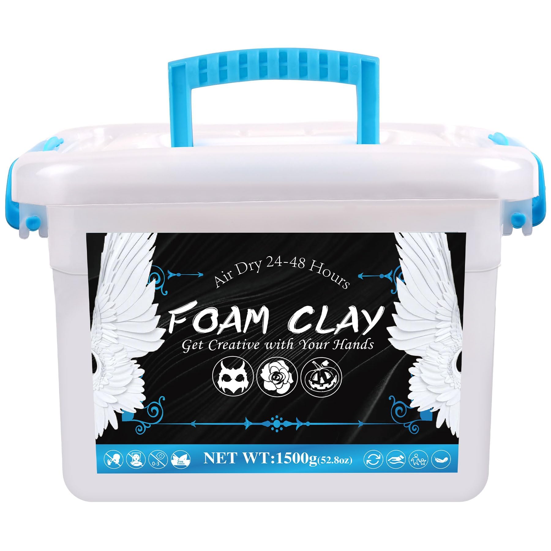 Mua Foam Clay - 1500g/3.3lb White Air Dry Modeling Clay for Sculpting ...