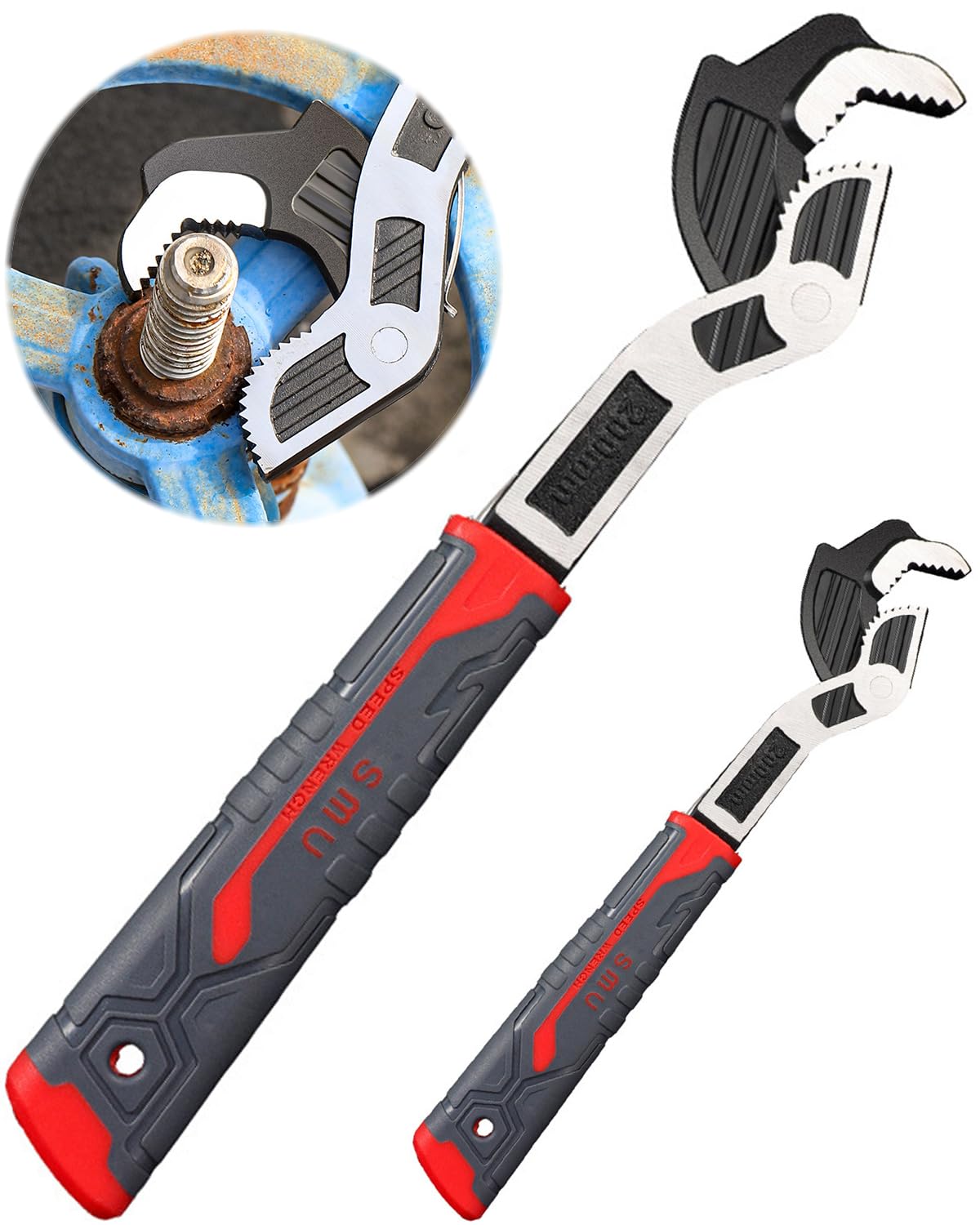 Adjustable Multi-function Self-locking Pipe Wrench Tool, Industrial ...