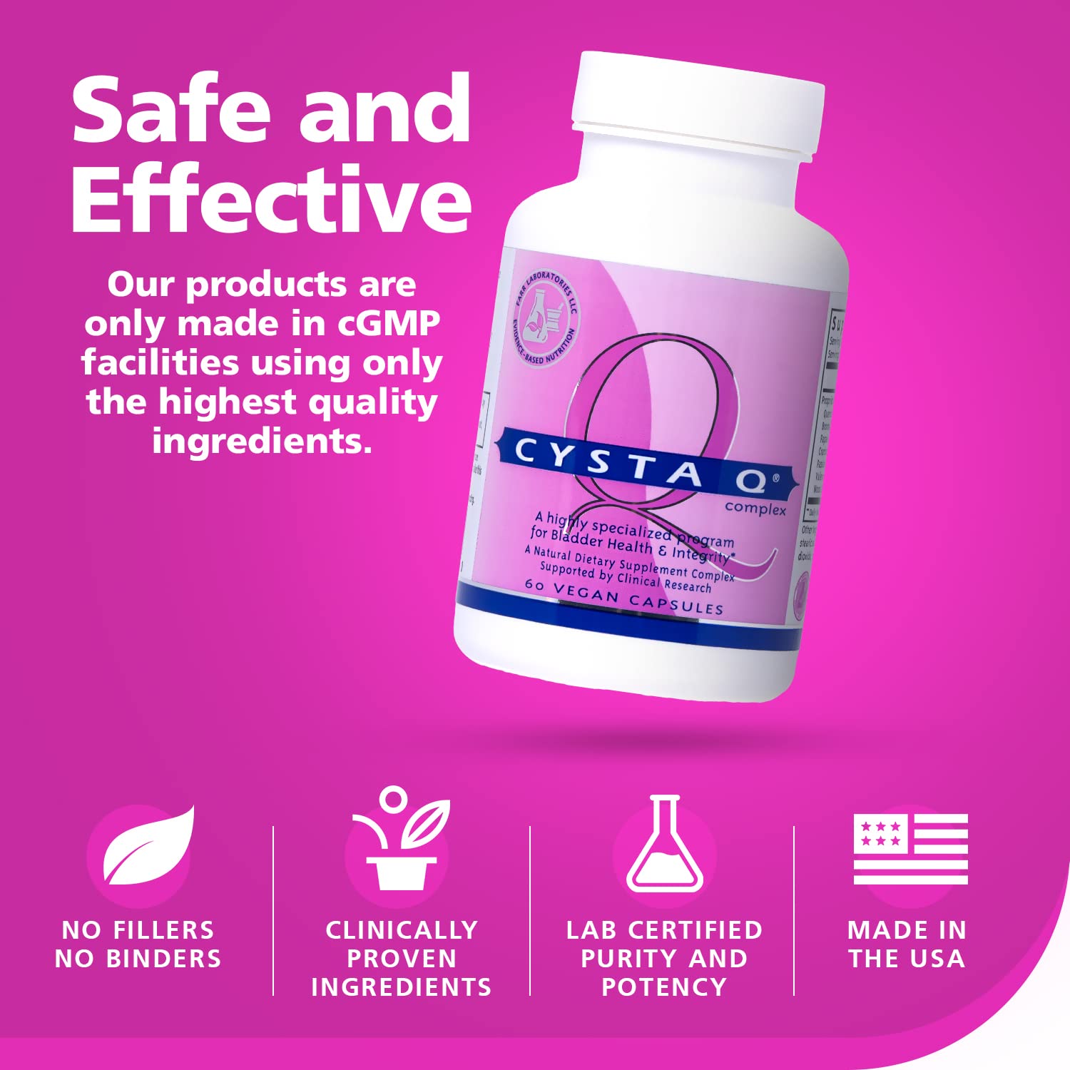 Mua Farr Laboratories Cysta-Q for Bladder Relief - Interstitial ...