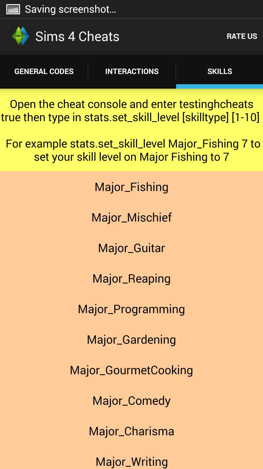 Sims 4 Cheats Sims 4 Skill Cheats Gambaran