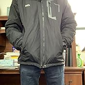 Amazon.com: Pooluly Men's Ski Jacket Warm Winter Waterproof Windbreaker ...