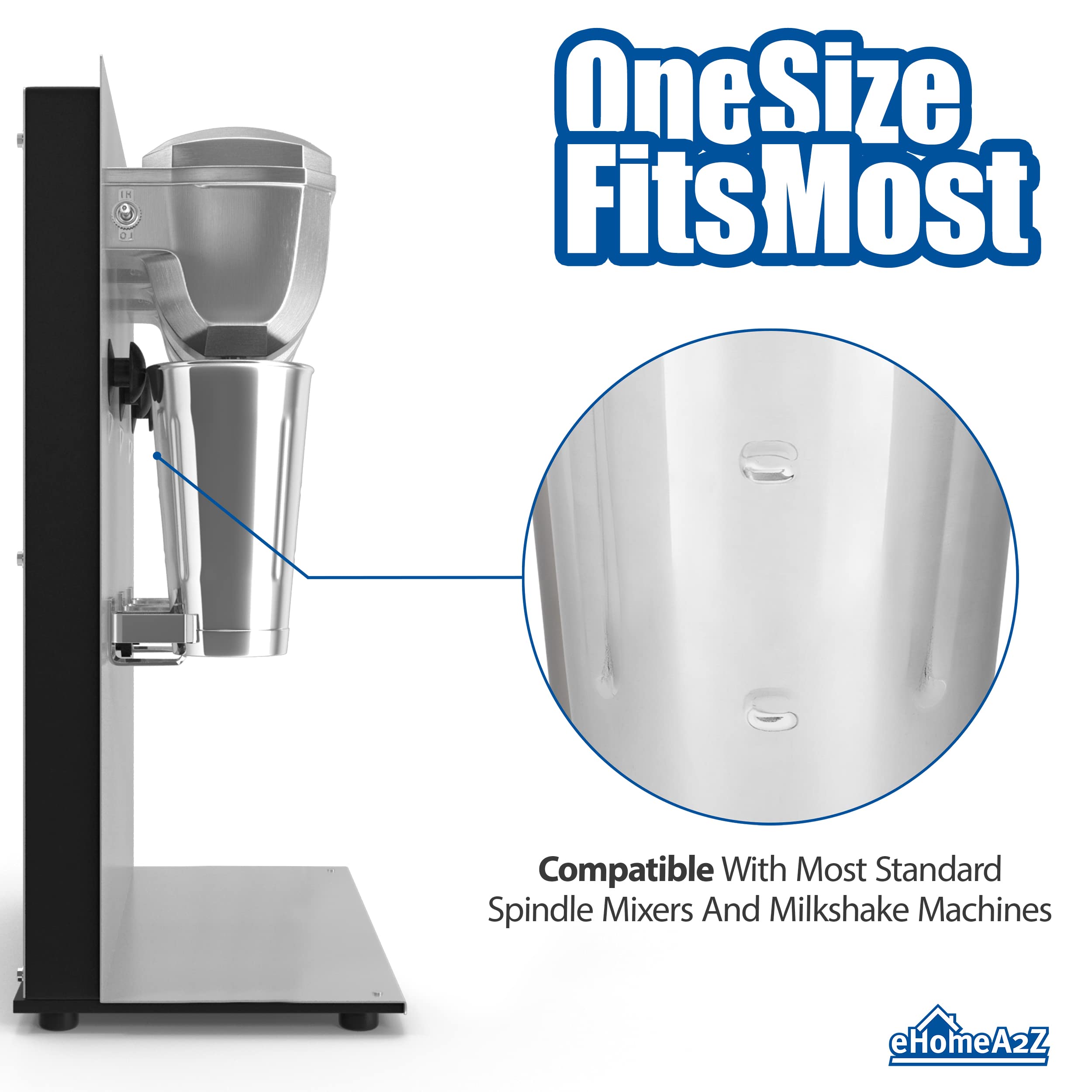 Mua EHOMEA2Z Malt Cup Stainless Steel Ice Cream Milkshake Commercial ...